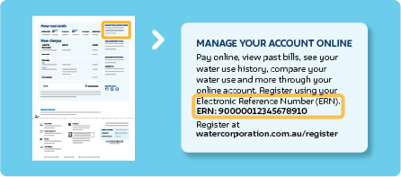 Register for a residential online account - Water Corporation