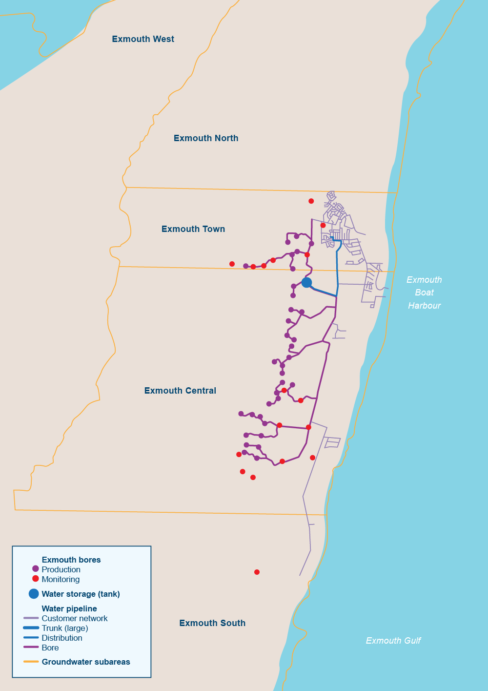 Exmouth water source planning - Water Corporation