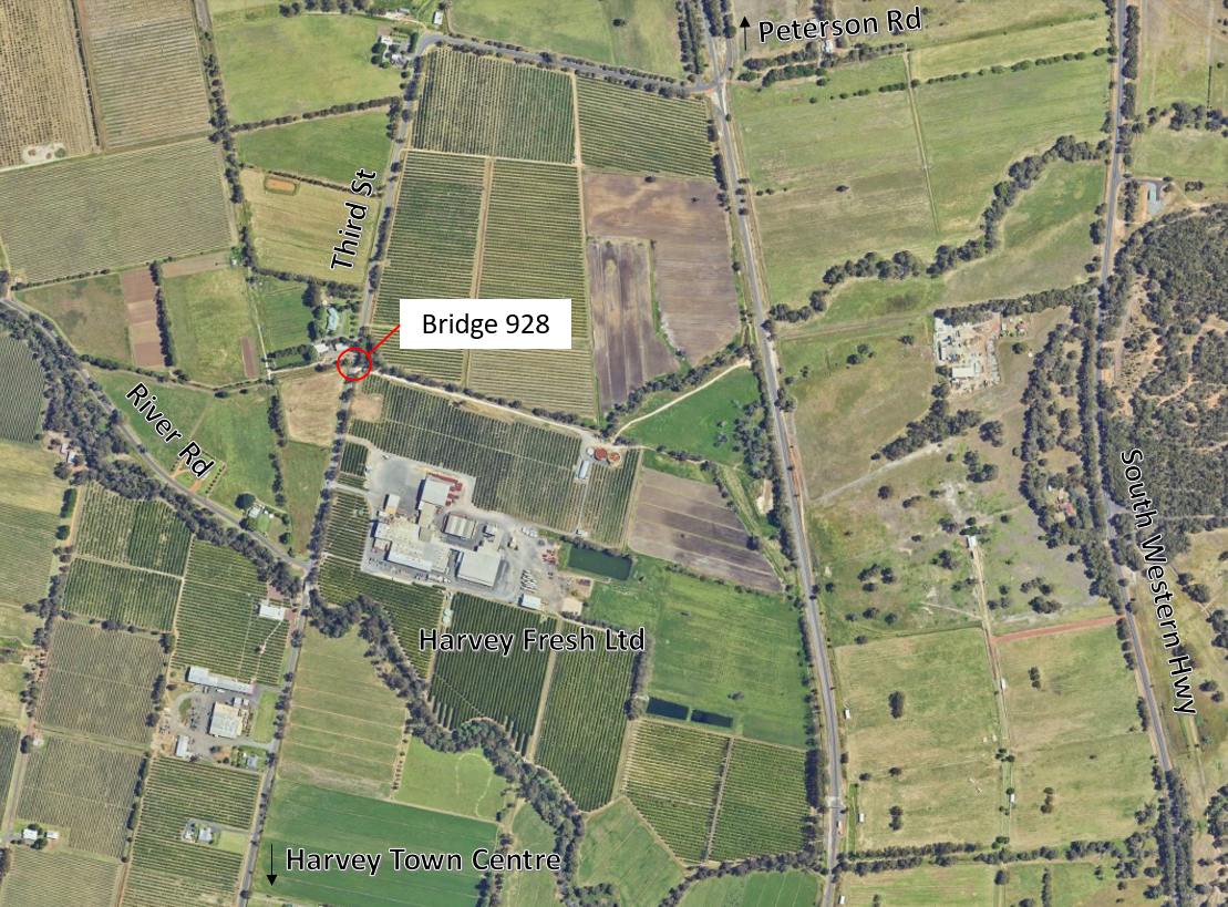 Water Corporation WA | Harvey Bridge 928 upgrade